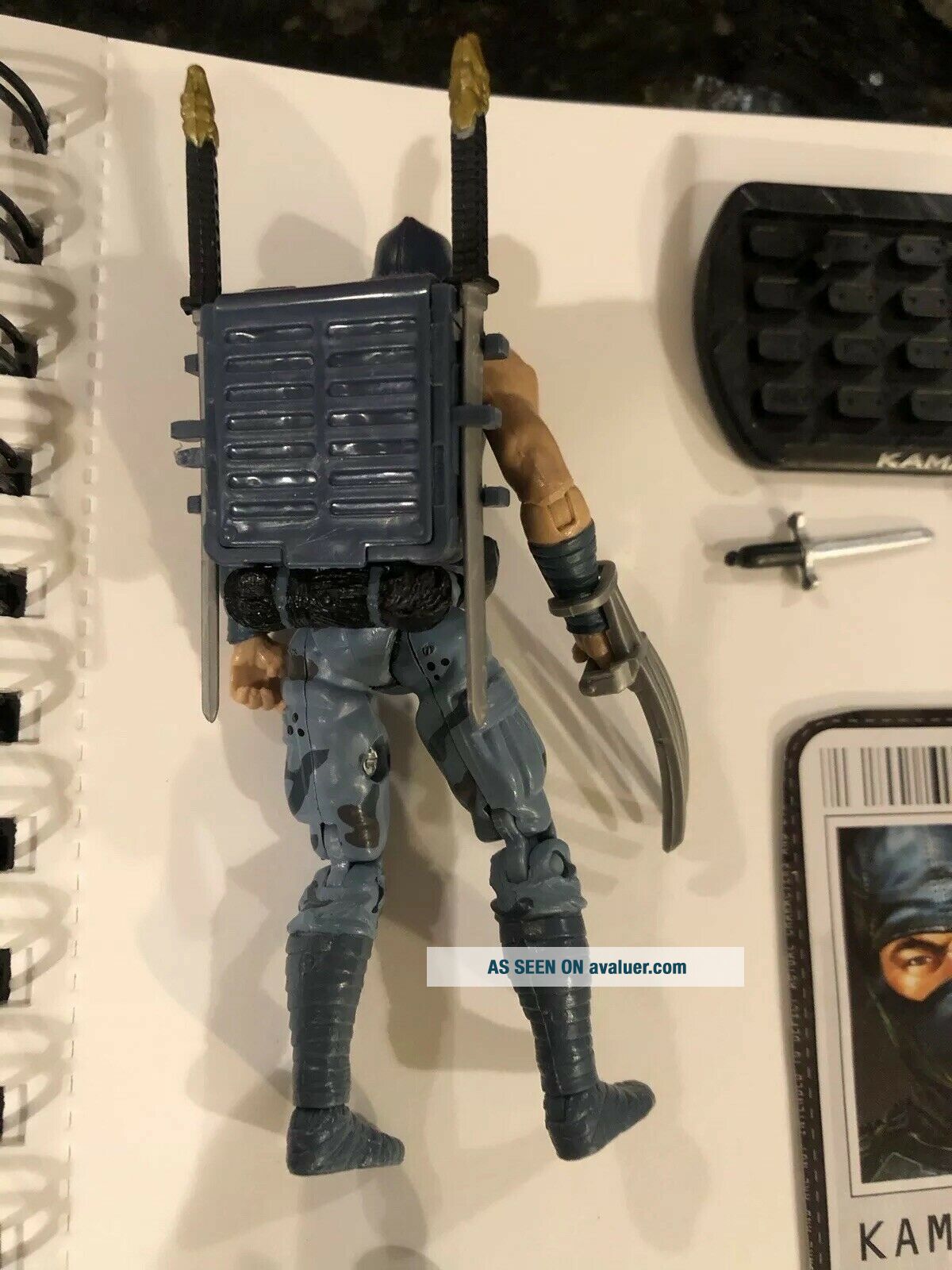Gi Joe Kamakura Rise Of Cobra Rare Ninja Figure - Complete Except ...