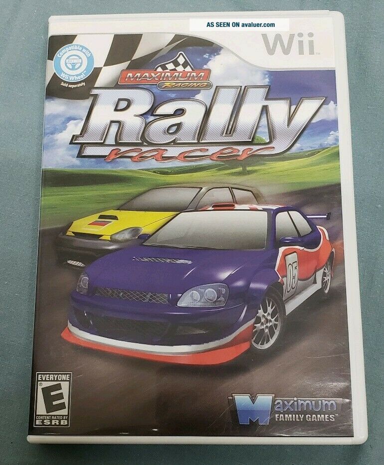 Maximum Family Racing: Rally Racer (Nintendo Wii, 2011) Complete CIB ...