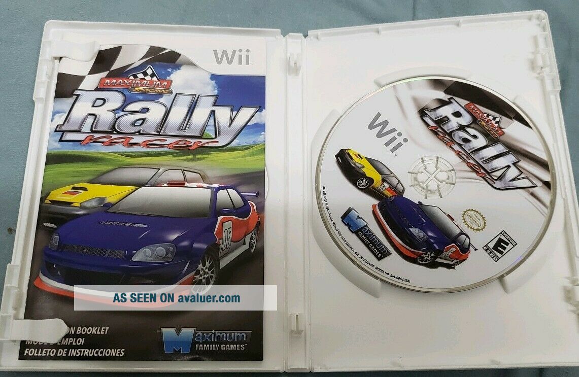 Maximum Family Racing: Rally Racer (Nintendo Wii, 2011) Complete CIB ...