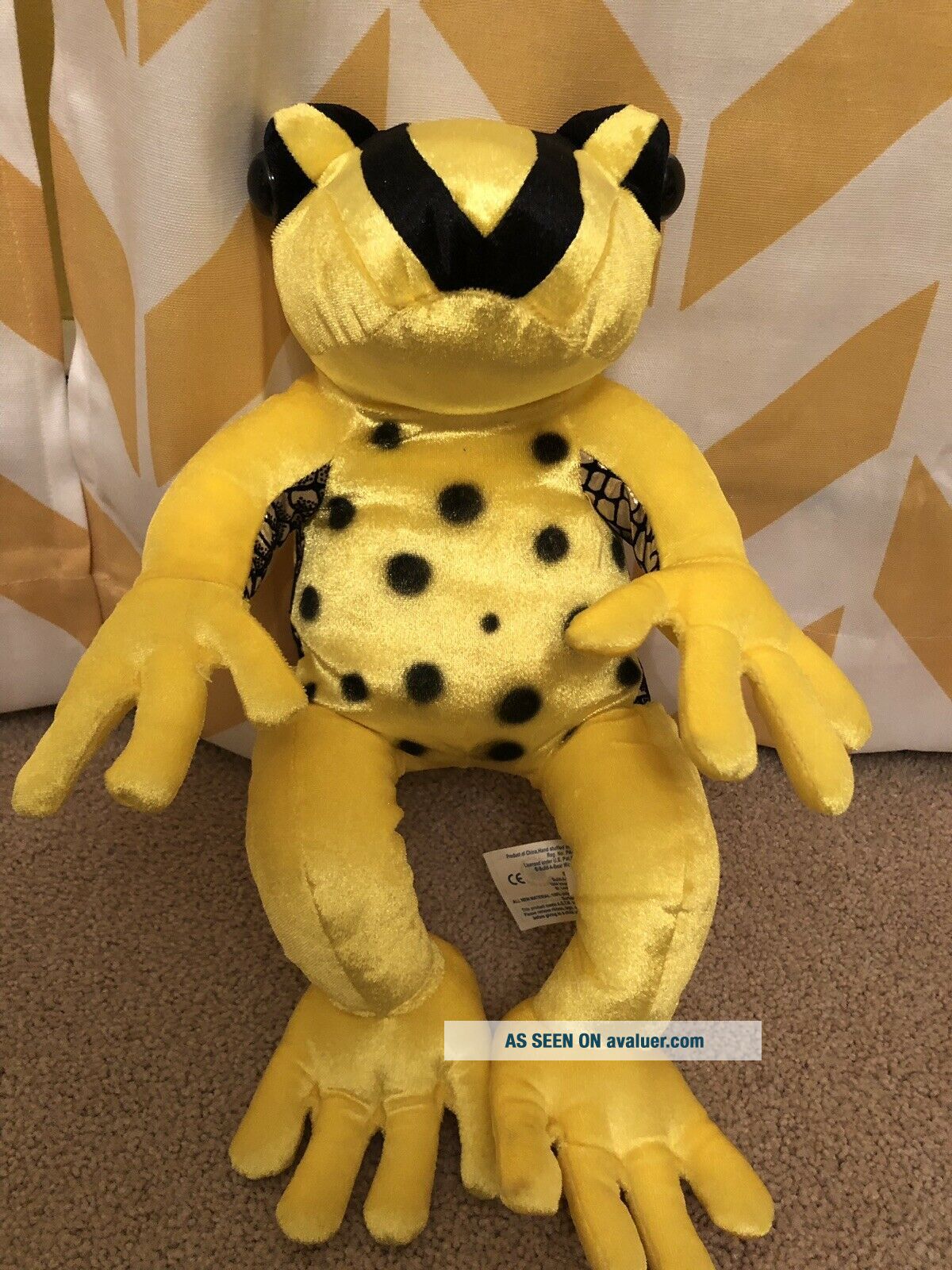 Build A Bear Poison Dart Frog. Zoo Exclusive. Very Rare | #8156234