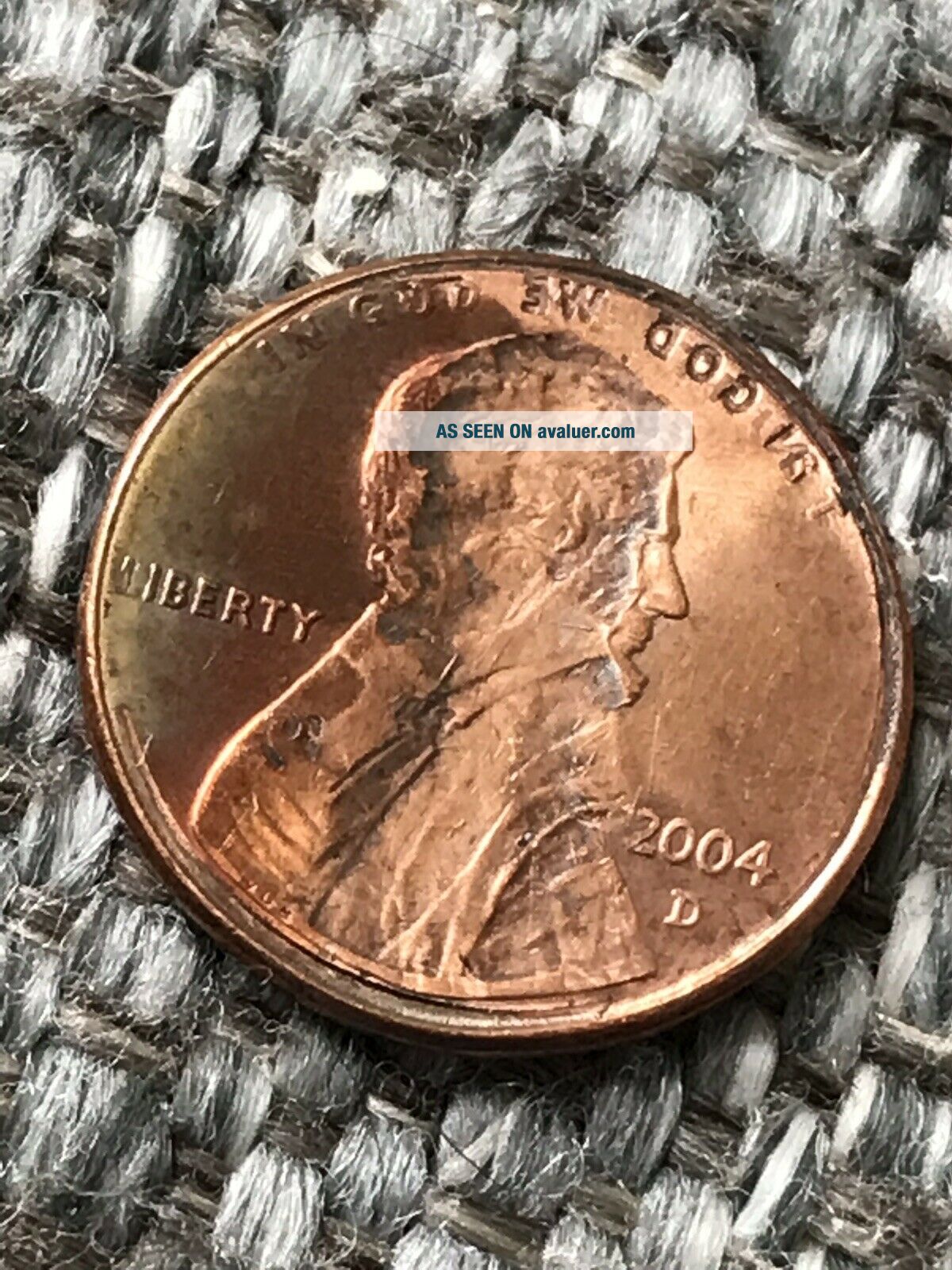 2004 D Lincoln Memorial Cent Severe Doubling Obv/Rev - RARE ERROR PENNY ...
