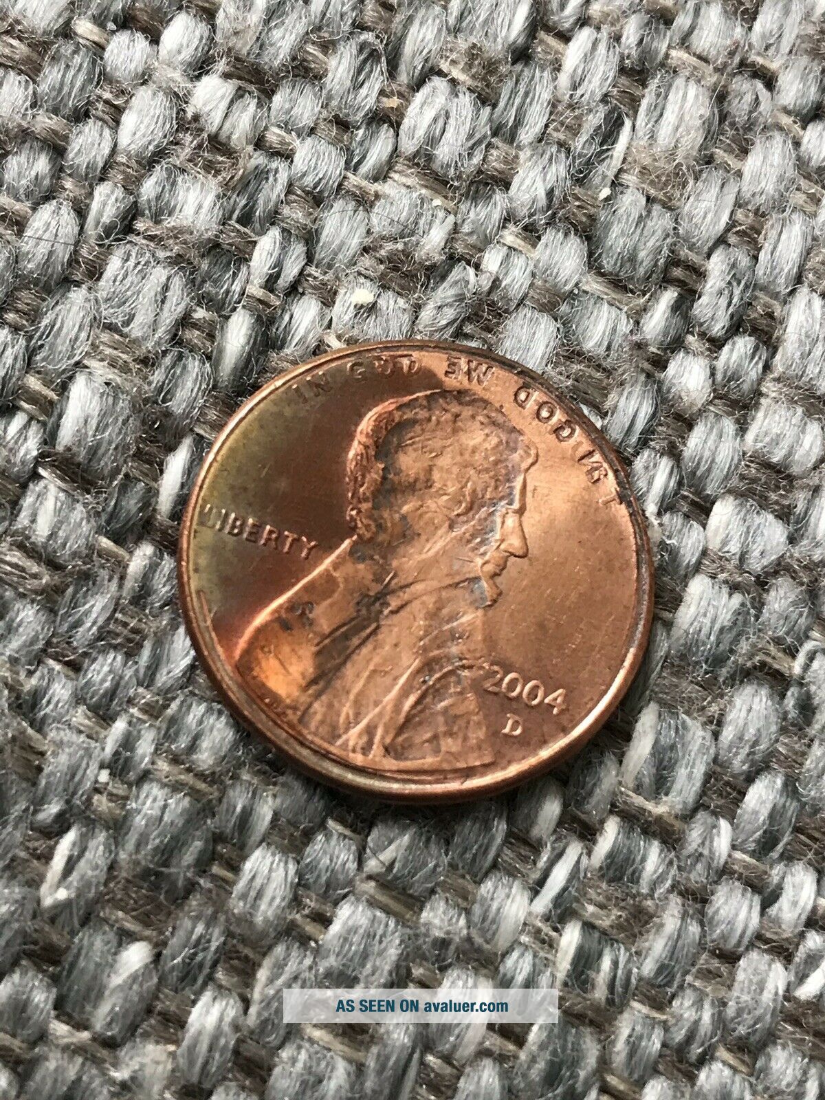 2004 D Lincoln Memorial Cent Severe Doubling Obv/Rev - RARE ERROR PENNY ...