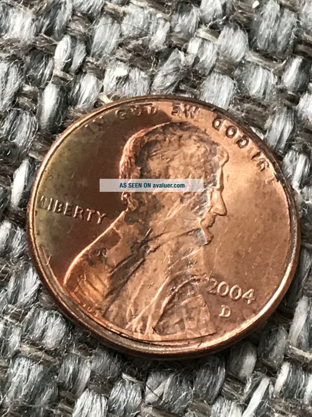 2004 D Lincoln Memorial Cent Severe Doubling Obv/Rev - RARE ERROR PENNY ...