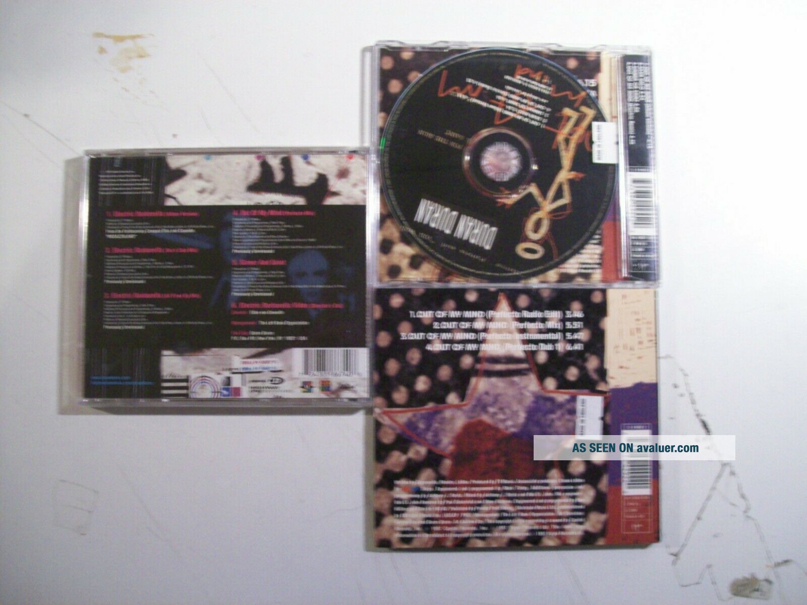 Set Of 3 Duran Duran CD Singles RARE Electric Barbarella/ Out Of My ...