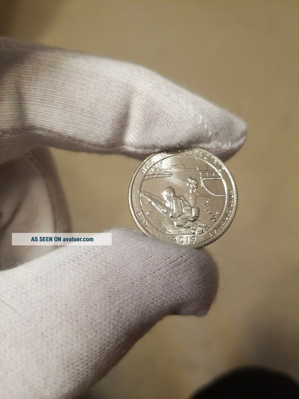 2019 War In The Pacific Quarter With The RARE W Mark | #8171235