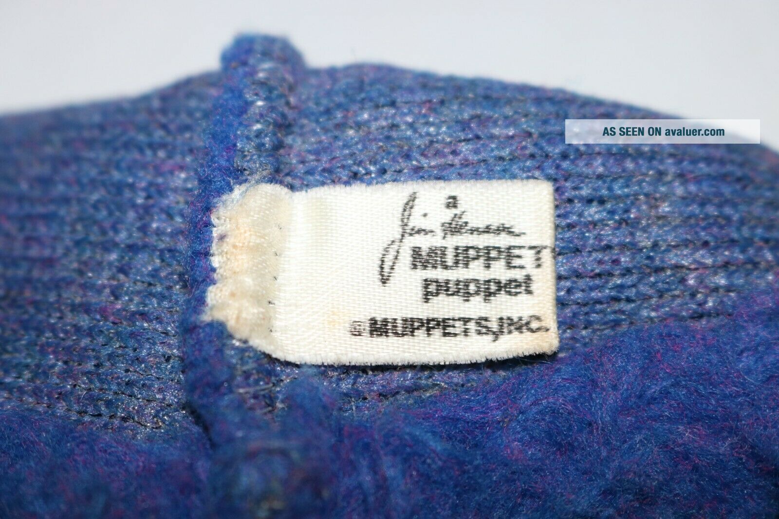 Rare Vintage Grover Sesame Street Jim Henson Muppet Puppet | #8172199