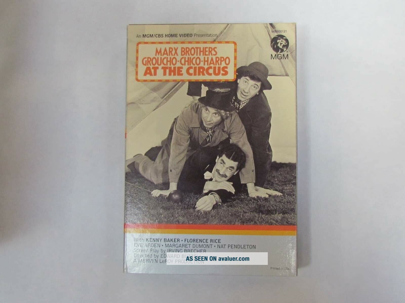 Rare Marx Brothers AT THE CIRCUS Beta | #8173232