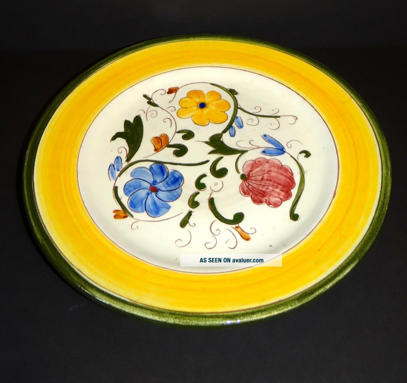 One (1) RARE Vintage STANGL LAURITA 1942 10” DINNER PLATE | #8176650