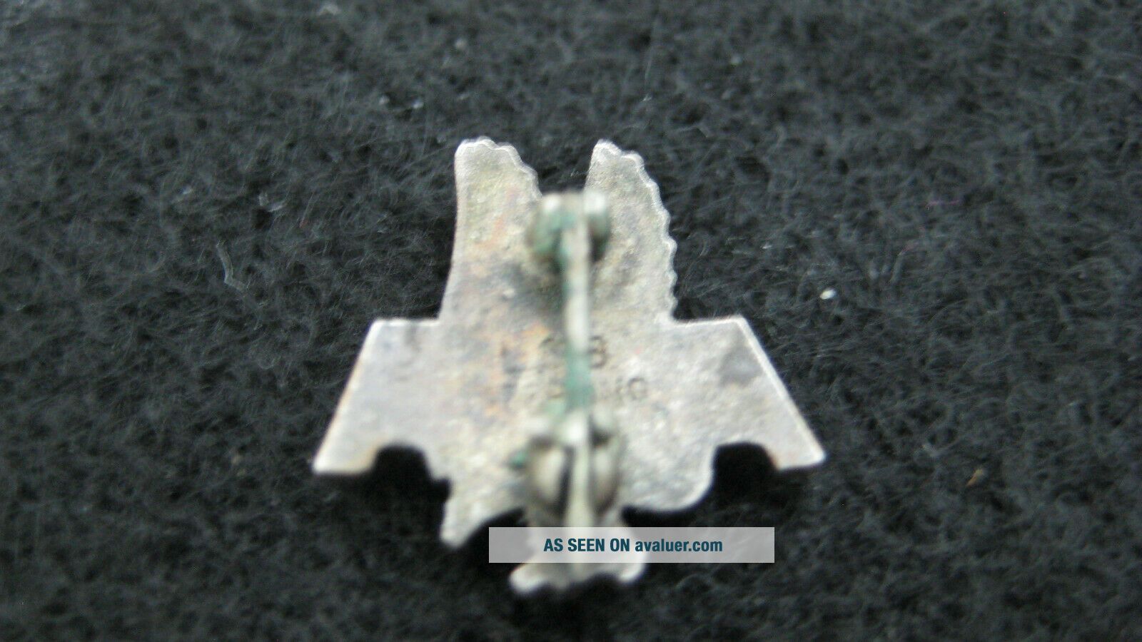 RARE VINTAGE AMERICAN AIRLINES AA STERLING SILVER WINGS AVIATION LAPEL ...