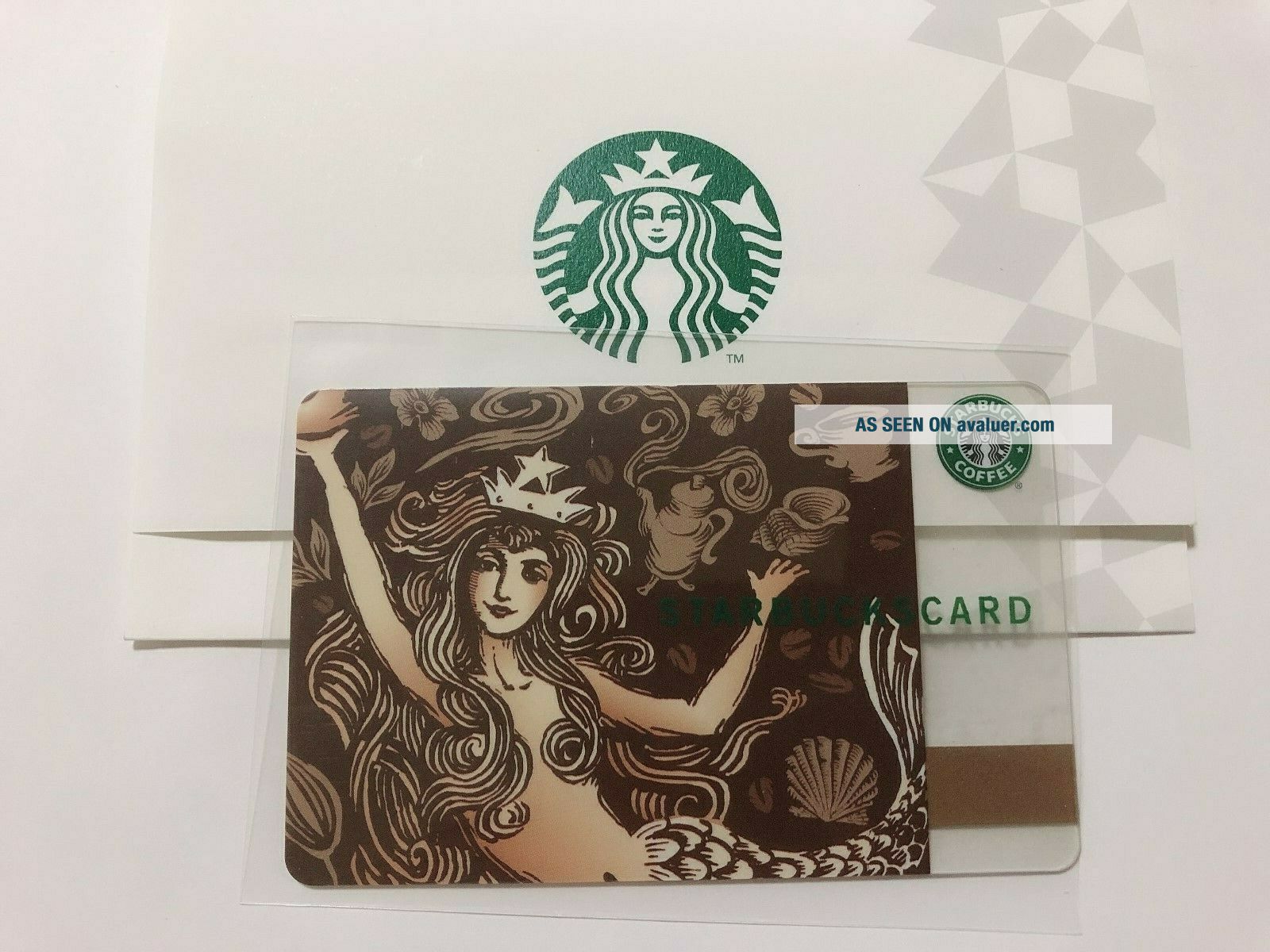2009 STARBUCKS JAPAN ANNIVERSARY SIREN CARD PIN INTACT RARE | #8180450