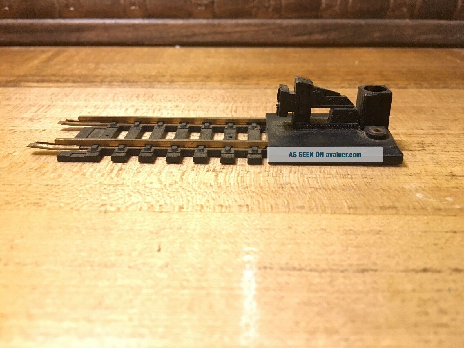 RARE VINTAGE ATLAS TRAIN TRACK END STOP BUMPER SECTION HO SCALE MODEL ...