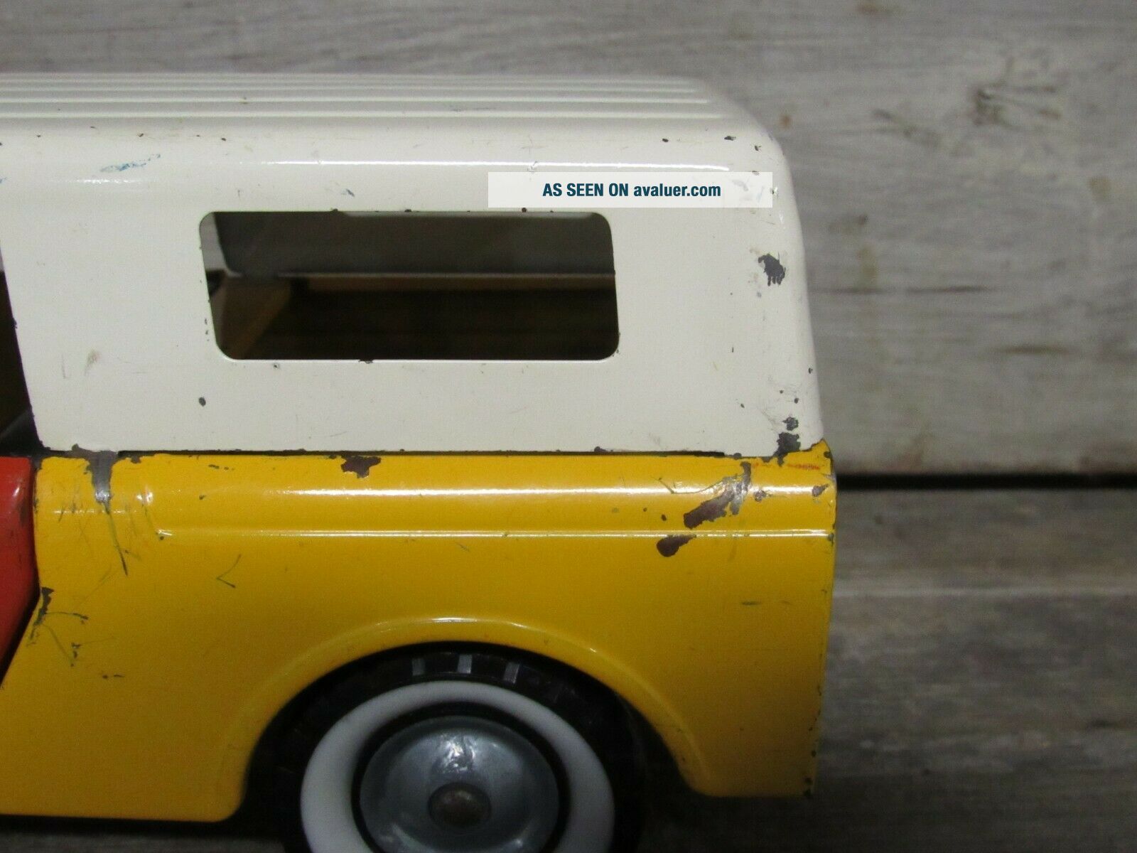 Rare Vintage Tru - Scale IH International Yellow Scout Pressed Steel ...