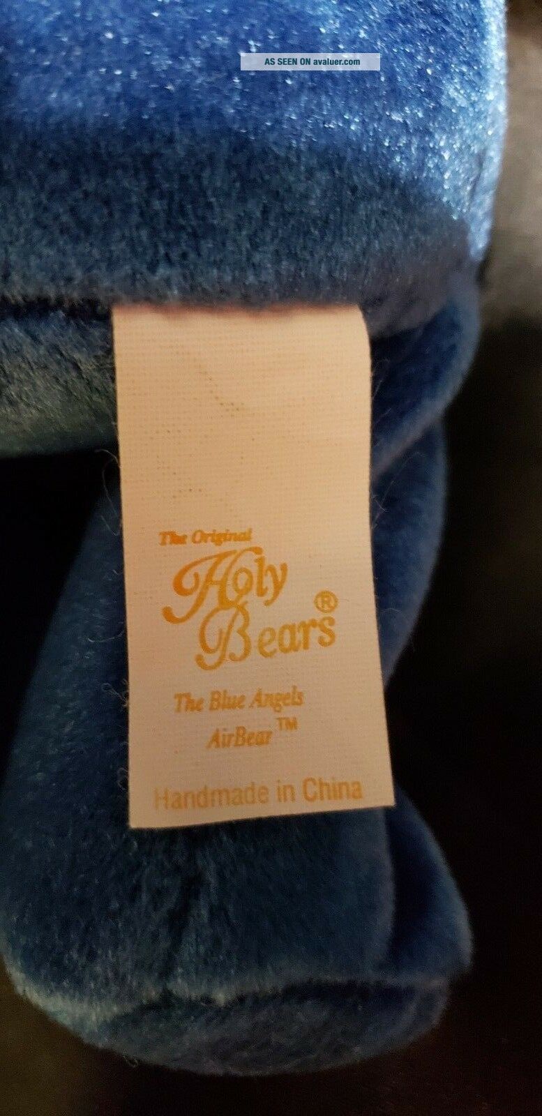 RARE - Holy Bears The Blue Angels AirBear Plush Bear | #8228444