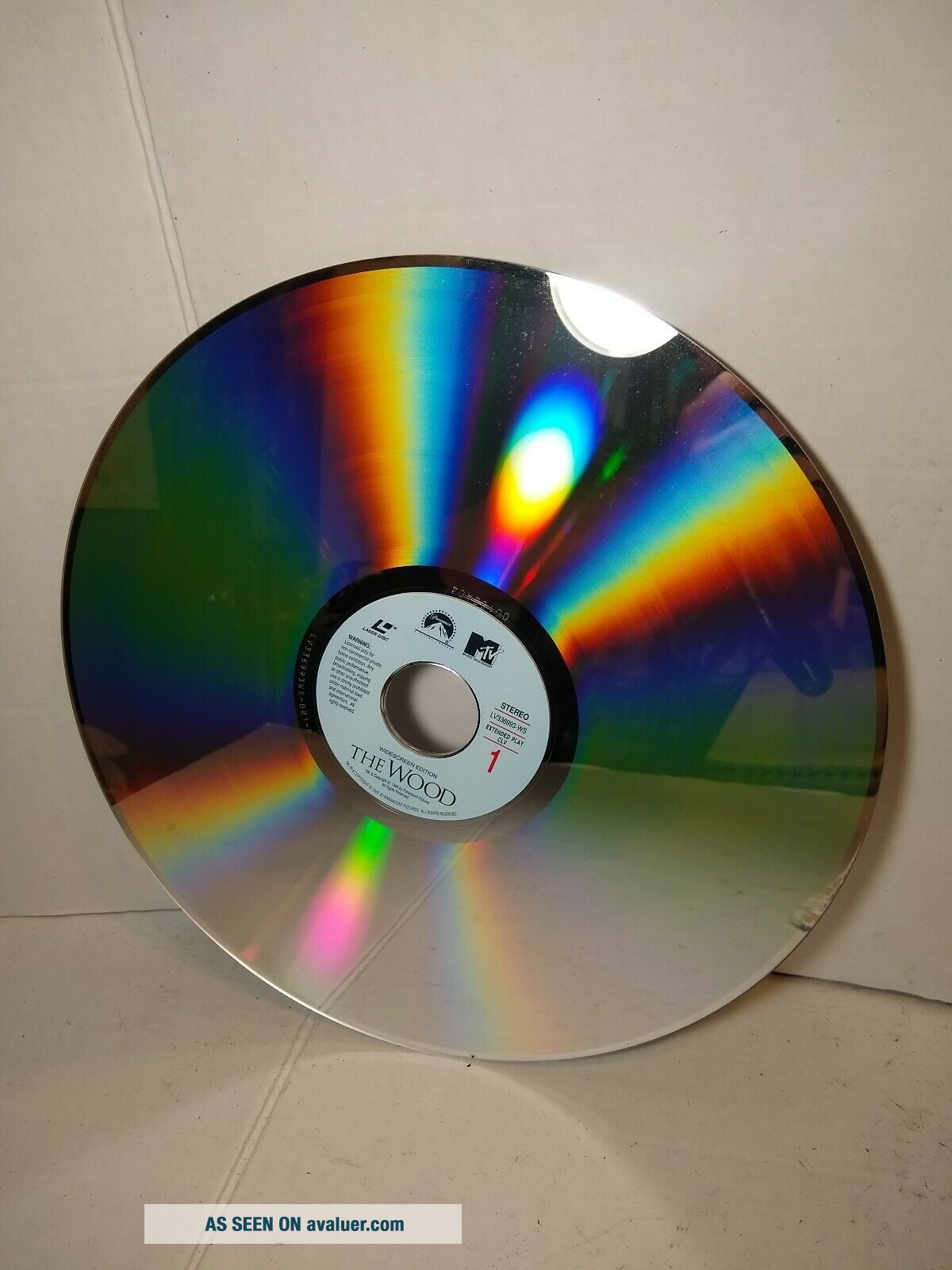 THE WOOD Widescreen Laserdisc - - Taye Diggs - VERY RARE 2000 LATE ...
