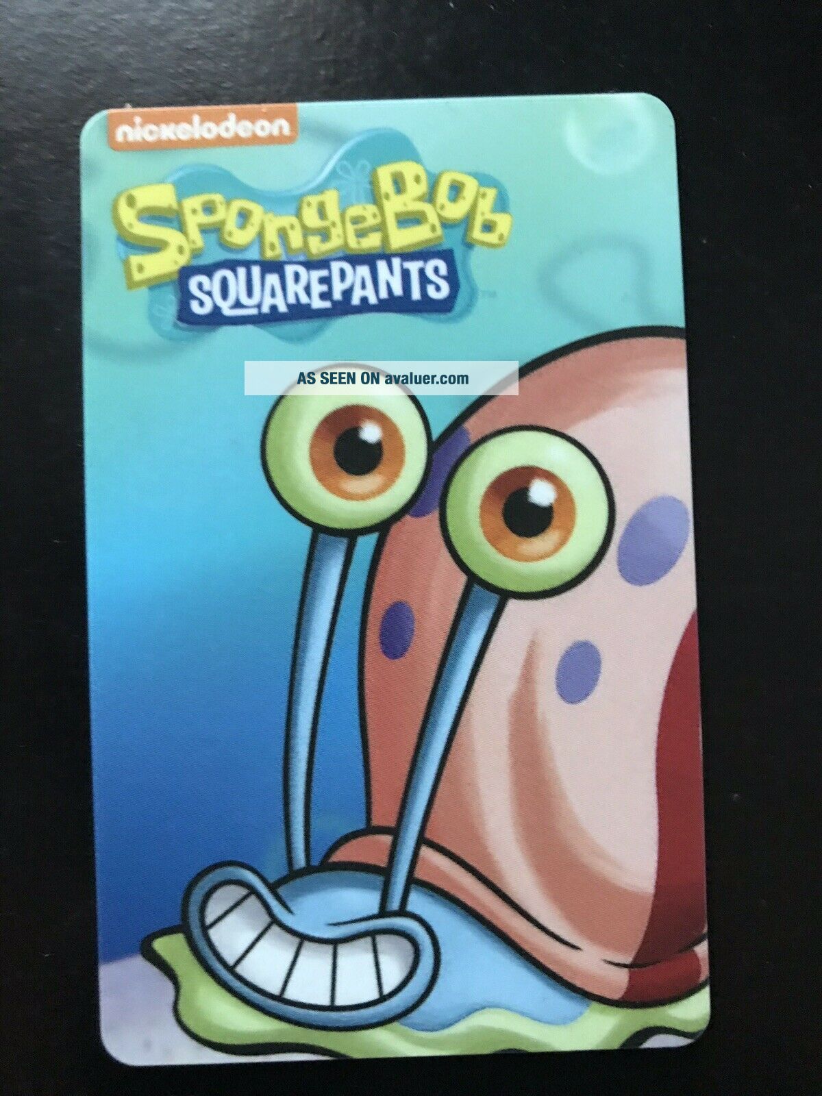 Spongebob Dave And Busters Arcade Coin Pusher Gary Card RARE | #8241431