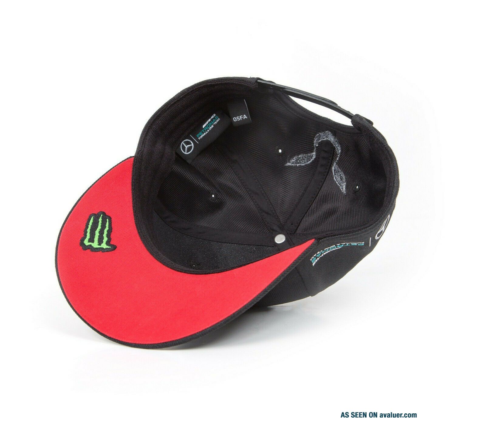 Rare Lewis Hamilton Cap Black Mercedes F1 China Chinese GP 2017 | #8255374