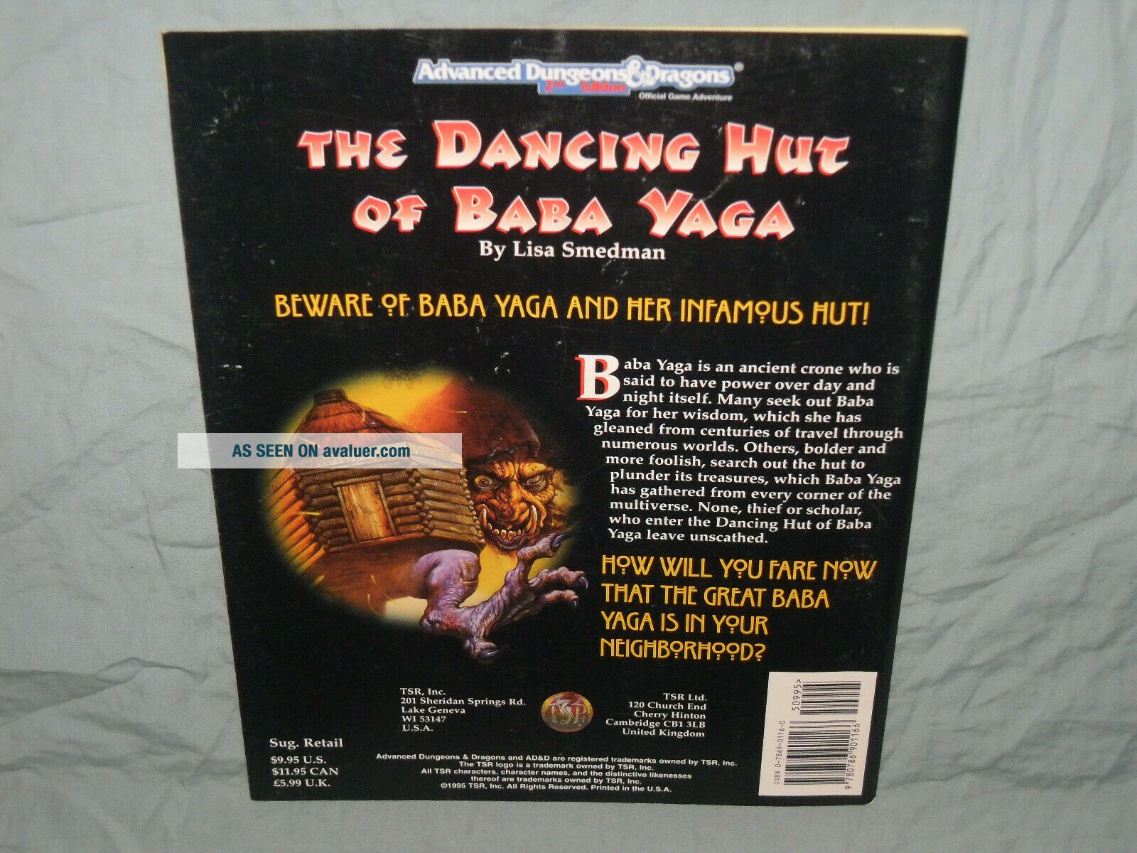 AD&D 2nd Edition Module - THE DANCING HUT OF BABA YAGA (VERY RARE And ...
