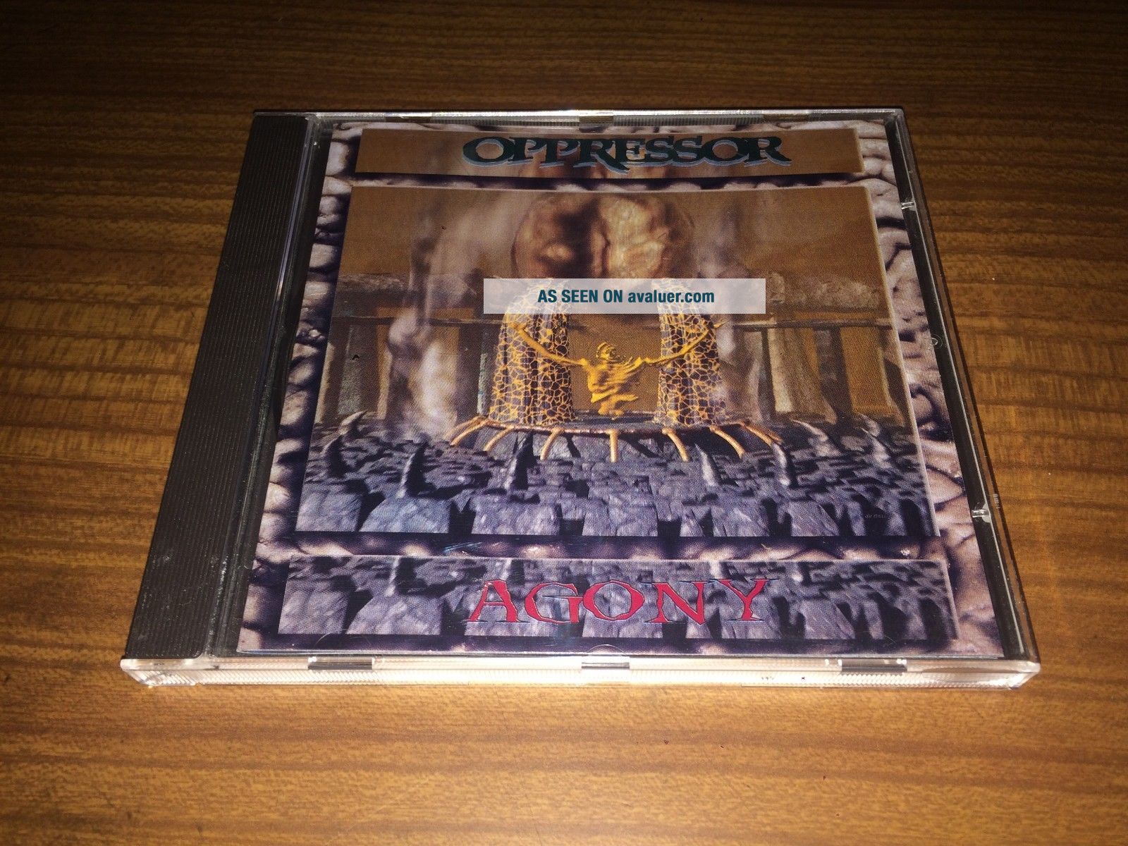 OPPRESSOR Agony CD 1996 RARE German 1st Press W/Different Cover | #8254001