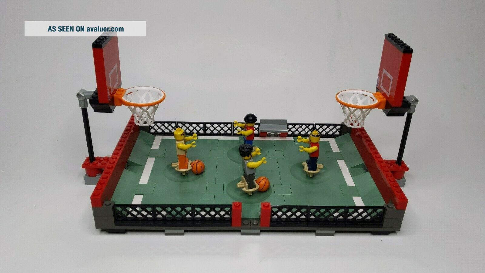 LEGO Sports Streetball Basketball 2 Vs 2 3431 Complete Build RARE ...