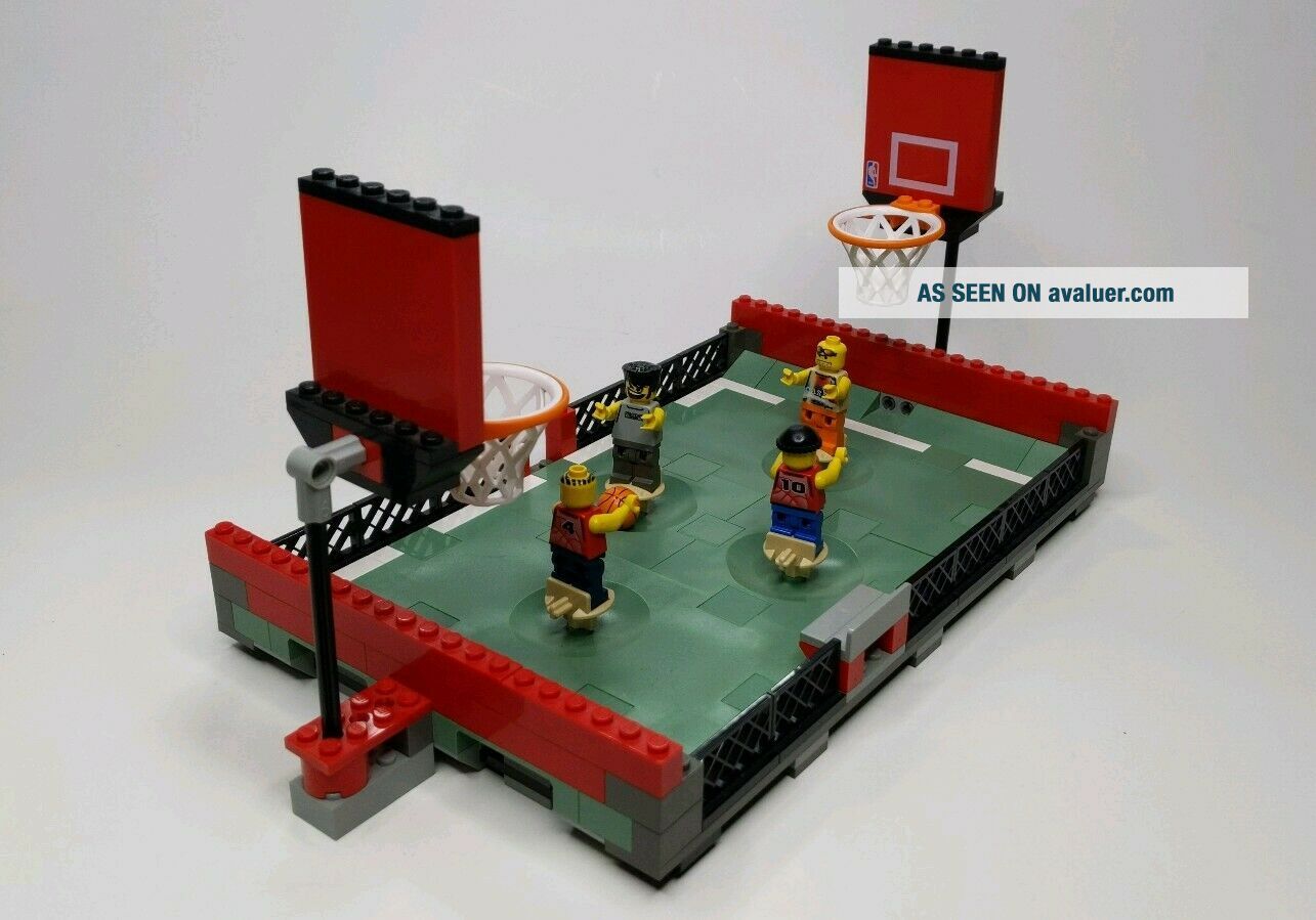 LEGO Sports Streetball Basketball 2 Vs 2 3431 Complete Build RARE ...