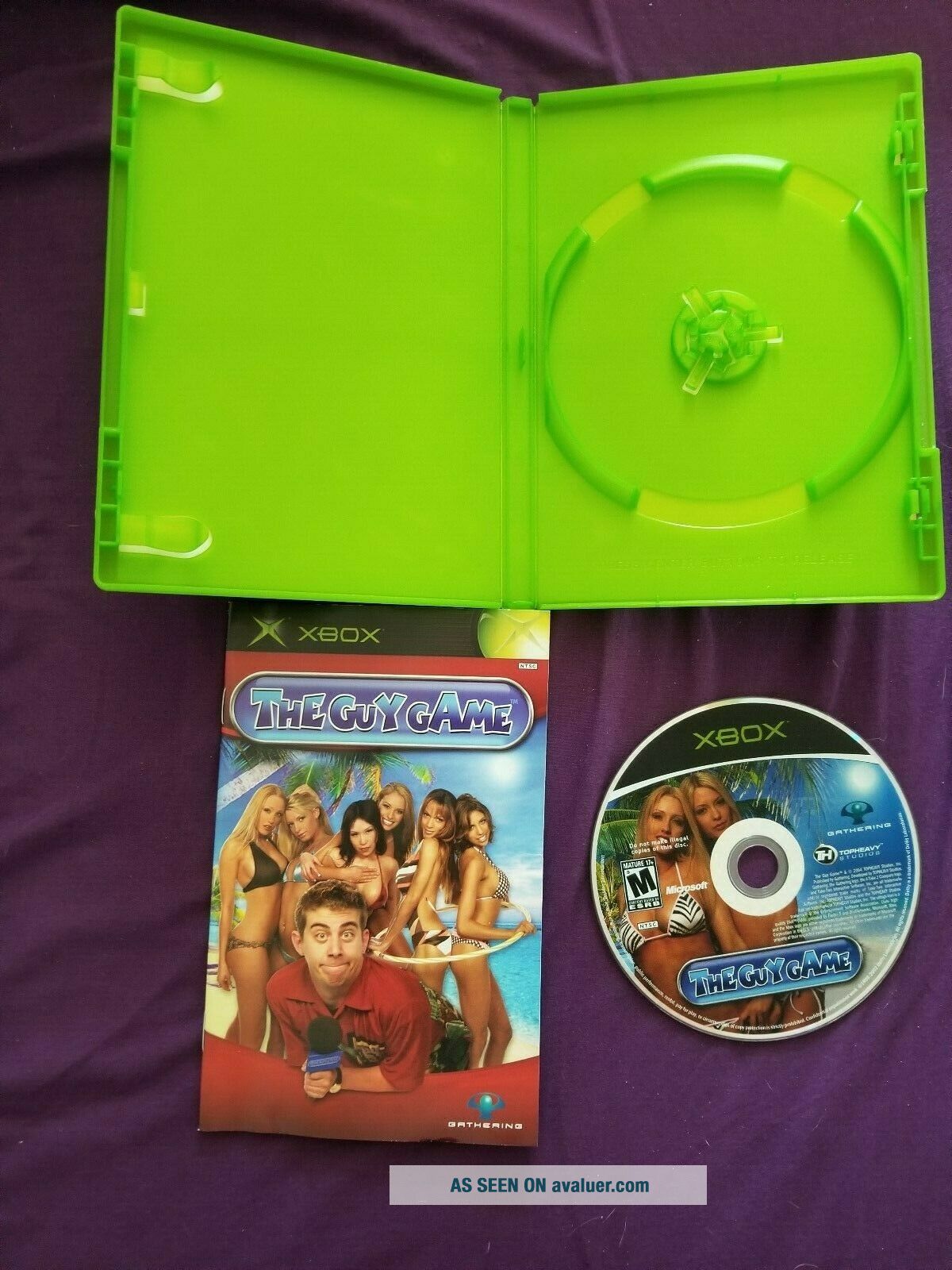 The Guy Game (Microsoft Xbox, 2004) Game Disc Complete CIB Rare | #8285702