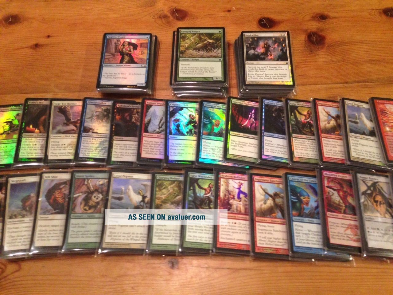 MTG ALL FOIL Booster Pack Repack - 15 Cards Magic The Gathering Mythics ...