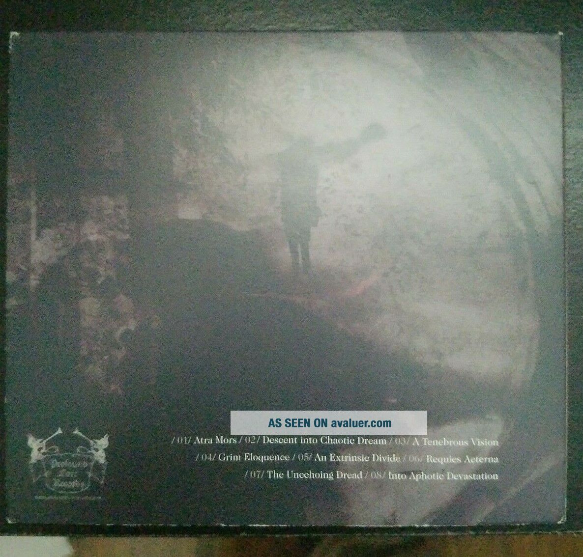 " Atra Mors " EVOKEN RARE OOP 1st Pr. CD Profound Lore Funeral Death ...