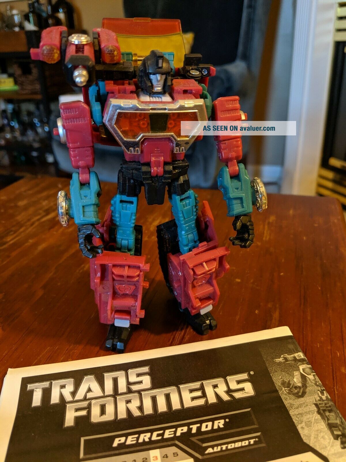 Transformers Reveal The Shield Perceptor Figure RARE OOP Complete ...