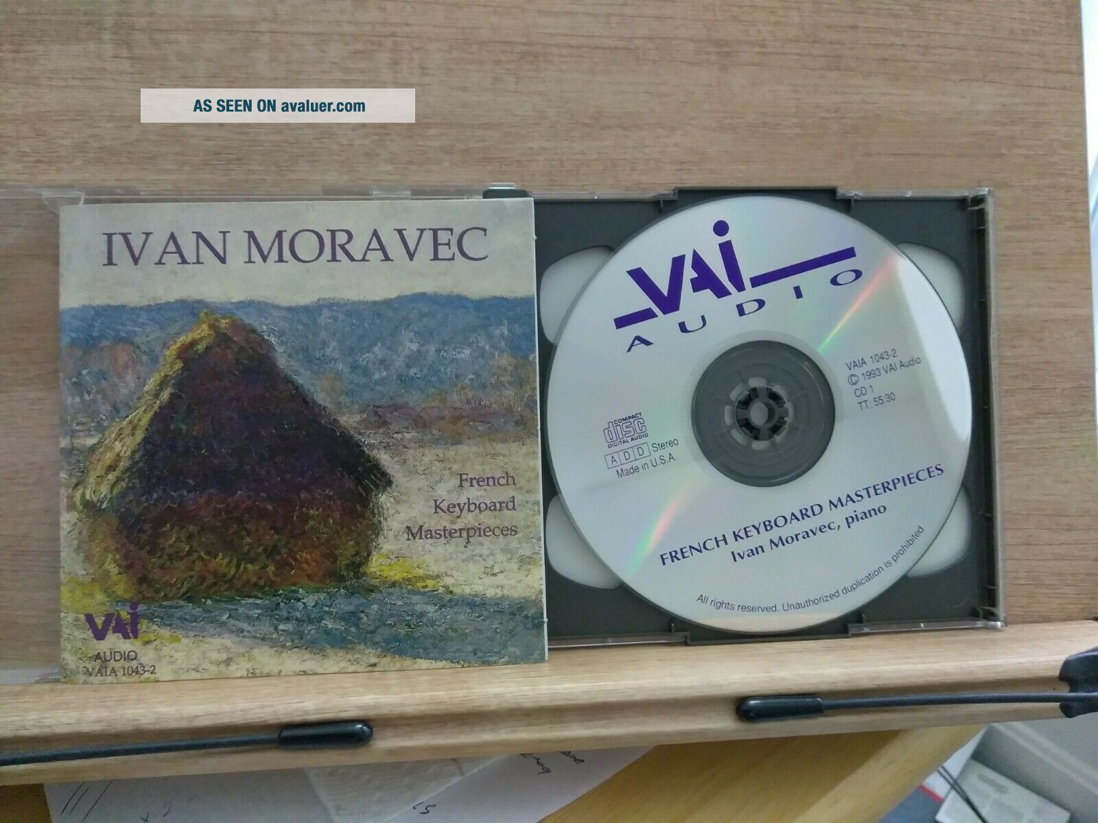 Ivan Moravec French Keyboard Masterpieces Ravel, Debussy VAI 2 CD VERY ...