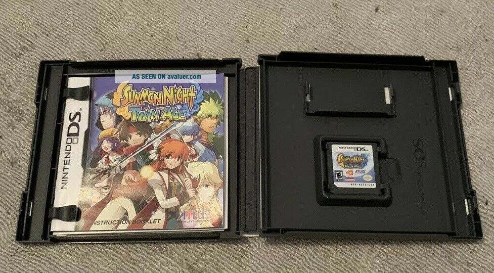 Summon Night: Twin Age (Nintendo DS, 2008), JRPG Rare | #8303527