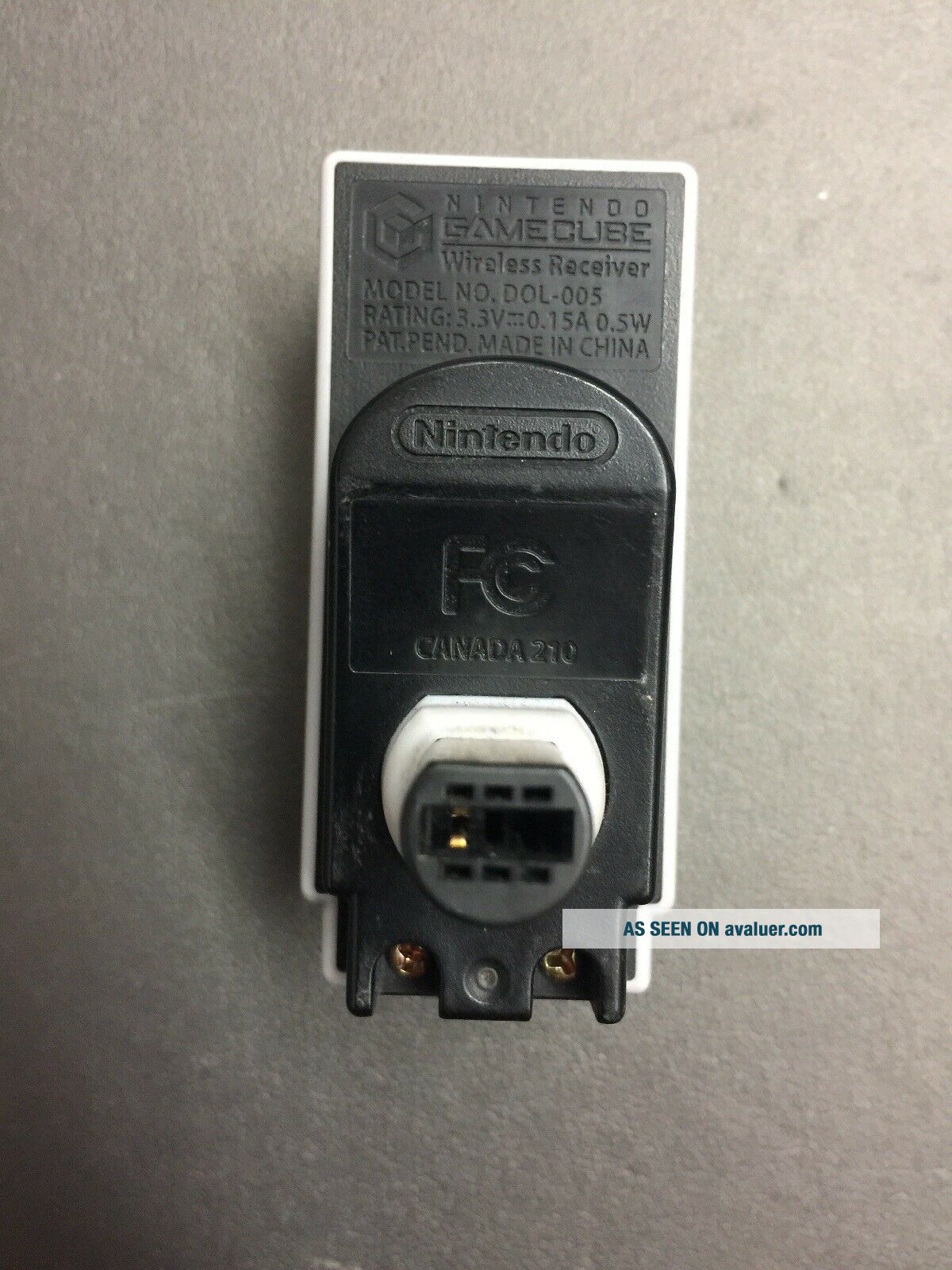 OEM Official Nintendo Gamecube Wave Bird Wireless Receiver DOL - 005 ...
