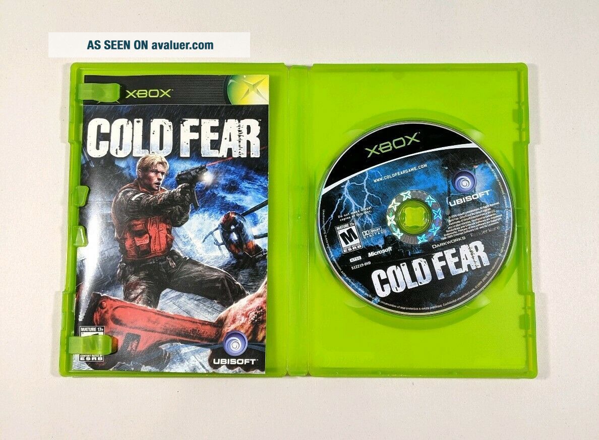 Cold Fear (Microsoft Xbox, 2005) Rare Survival Horror COMPLETE VG ...