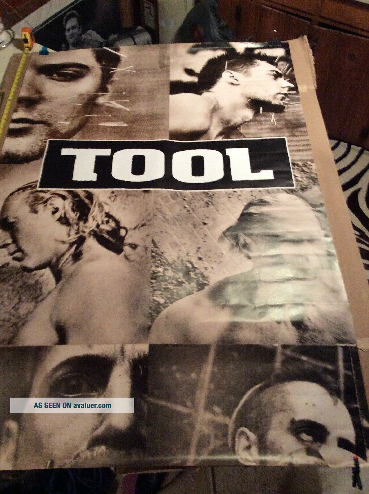 Rare Vintage Oversized Tool Poster 60 X 40 Rock Band Huge Needles In ...