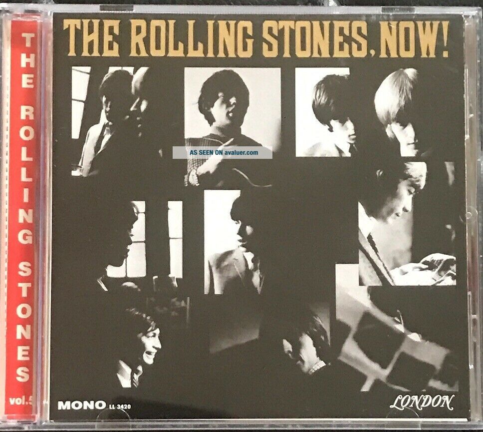 The Rolling Stones NOW Plus 9 Bonus Tracks (CD Maximum) RARE W/ Mini ...
