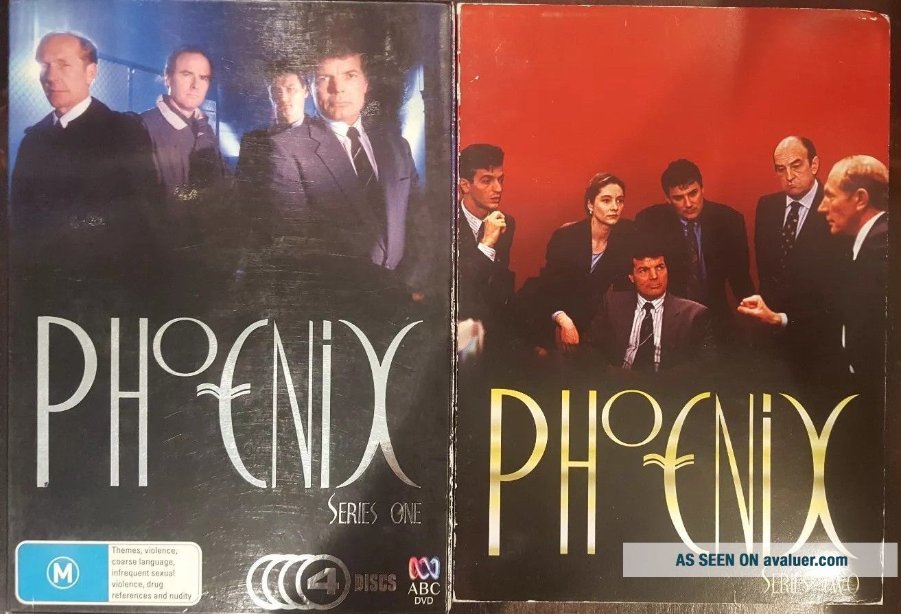 PHOENIX SERIES ONE & TWO RARE AUSTRALIAN TV COMPLETE SEASON DVD ABC ...