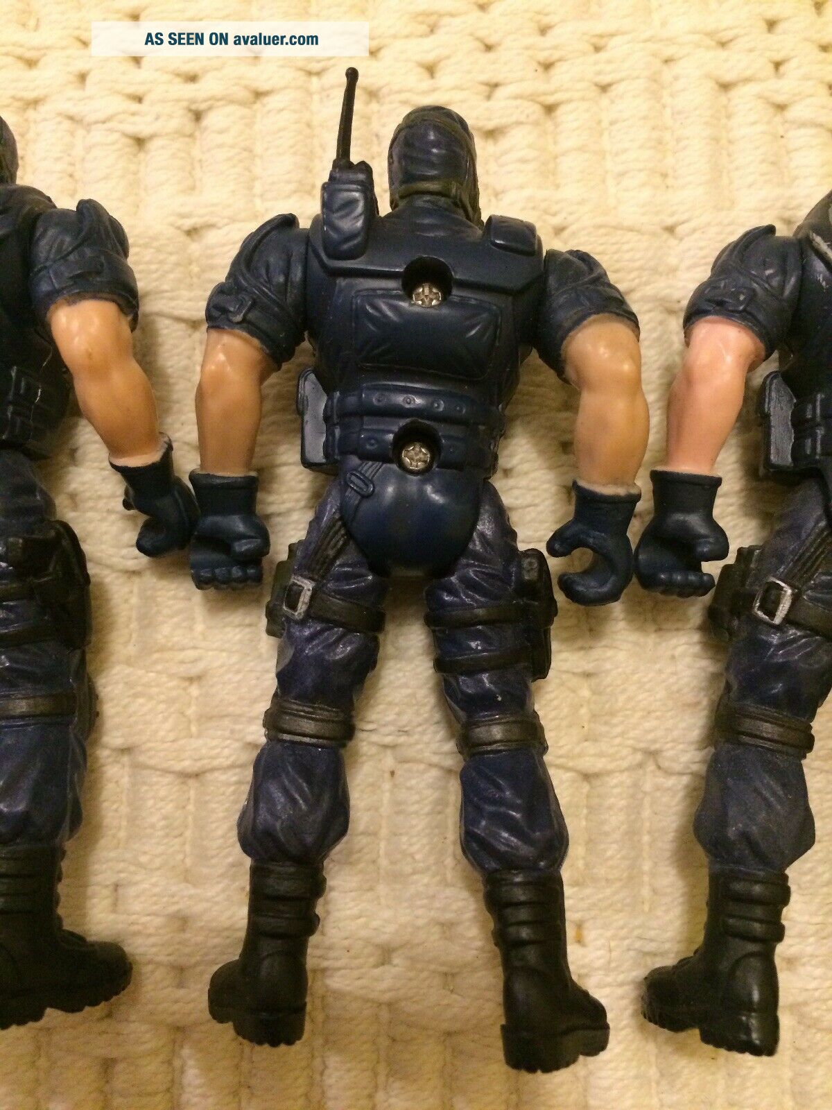 3 - RARE VINTAGE CHAP MEI POLICE FORCE SWAT RIFLEMAN FIGURES | #8315928