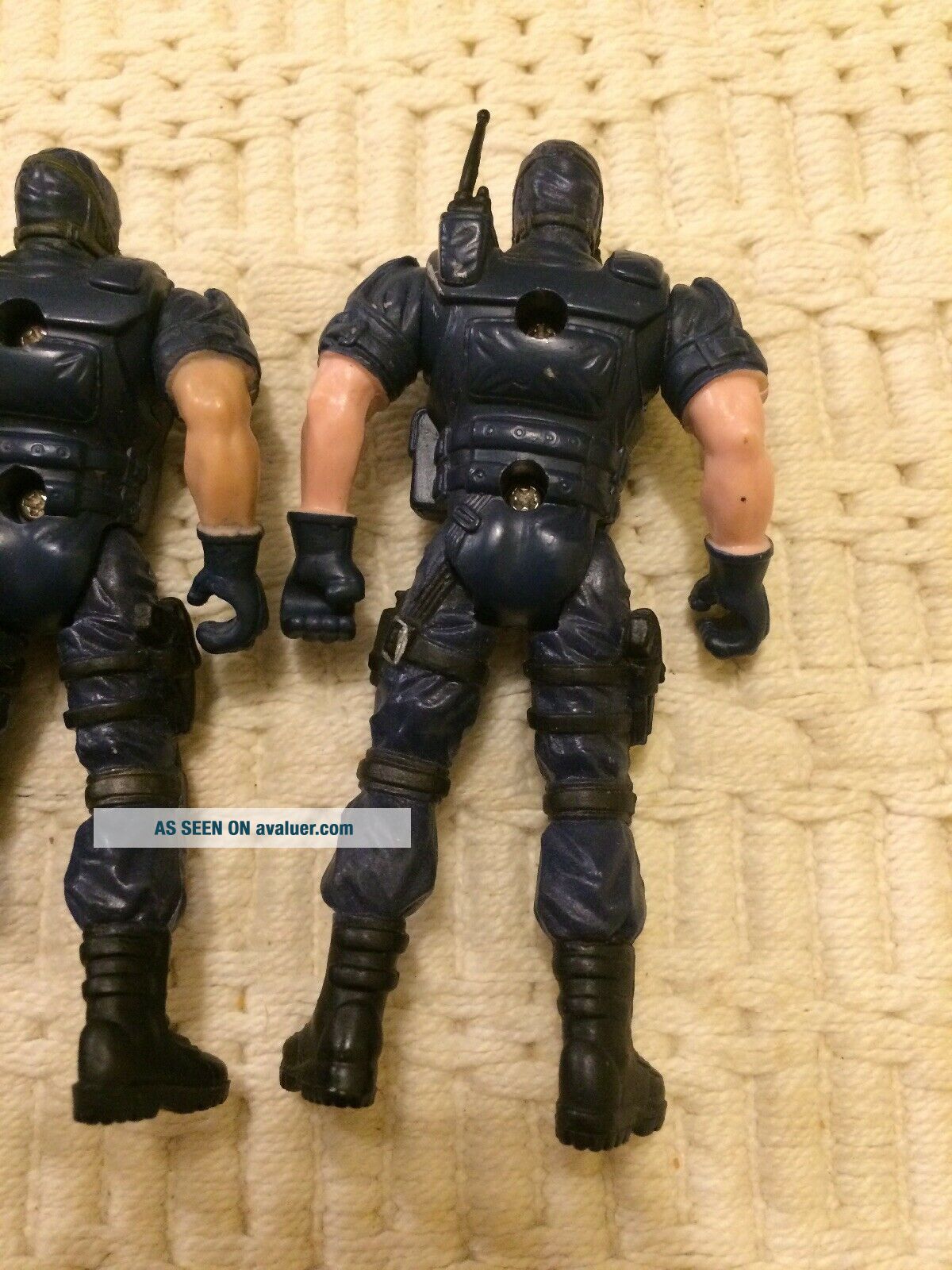3 - RARE VINTAGE CHAP MEI POLICE FORCE SWAT RIFLEMAN FIGURES | #8315928