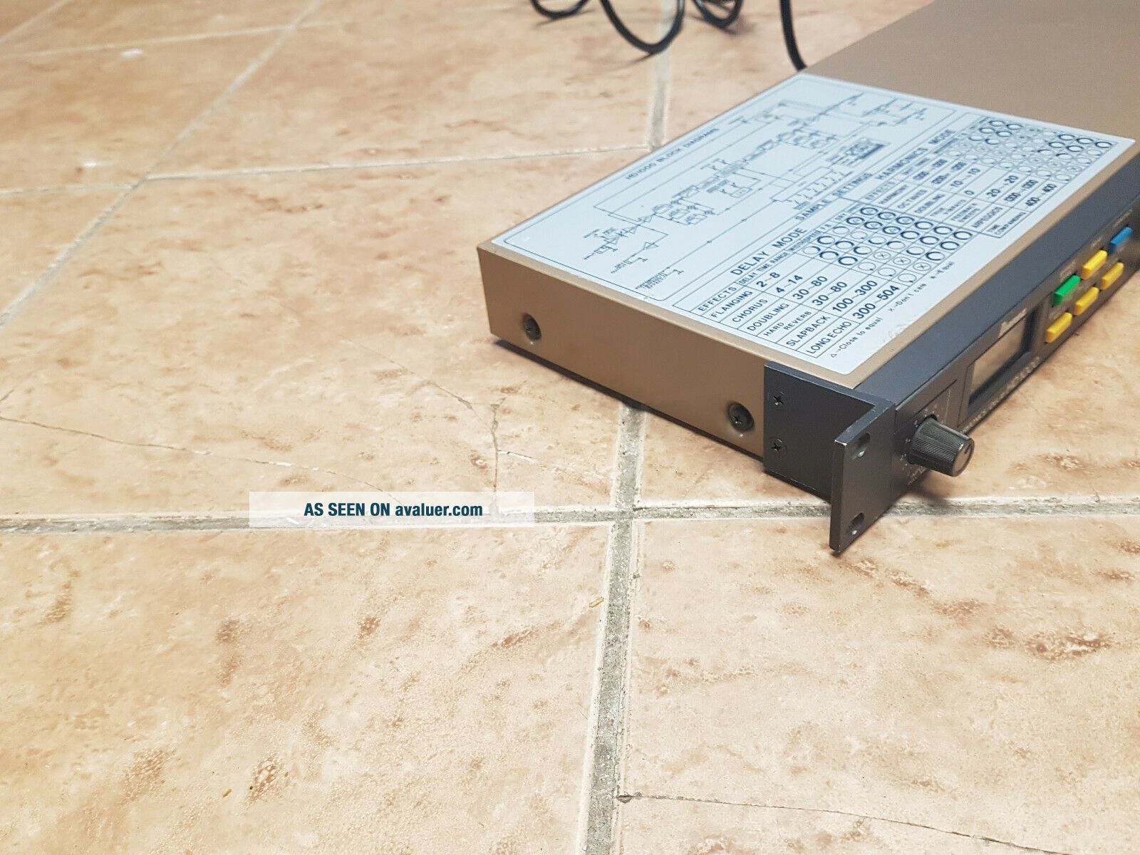 Rare Vintage Ibanez HD 1000 Harmonics Delay Rack Unit | #8350133
