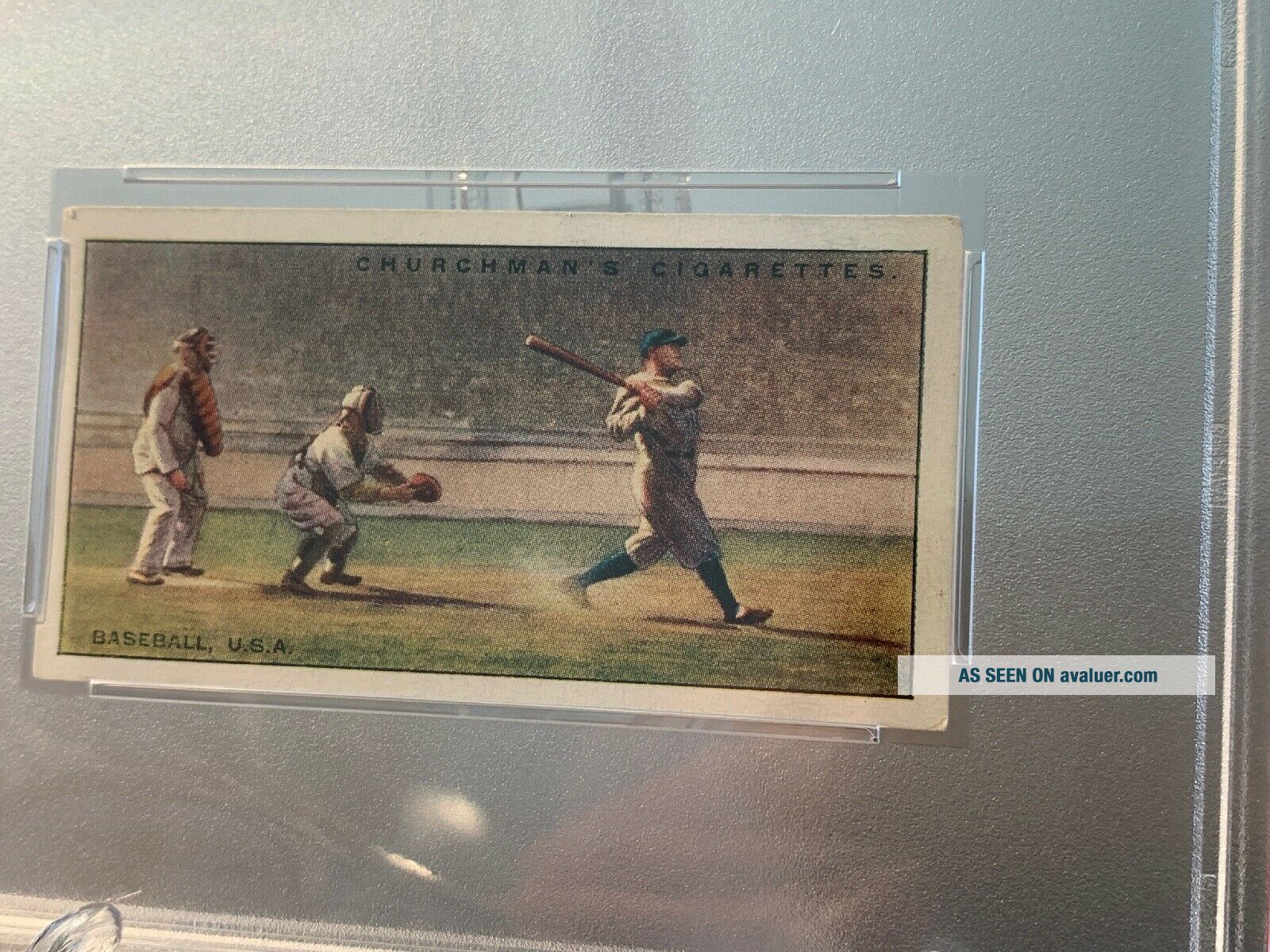 1929 Wa & Ac Churchman Baseball Usa Sports And Games Psa 4 Babe Ruth ...
