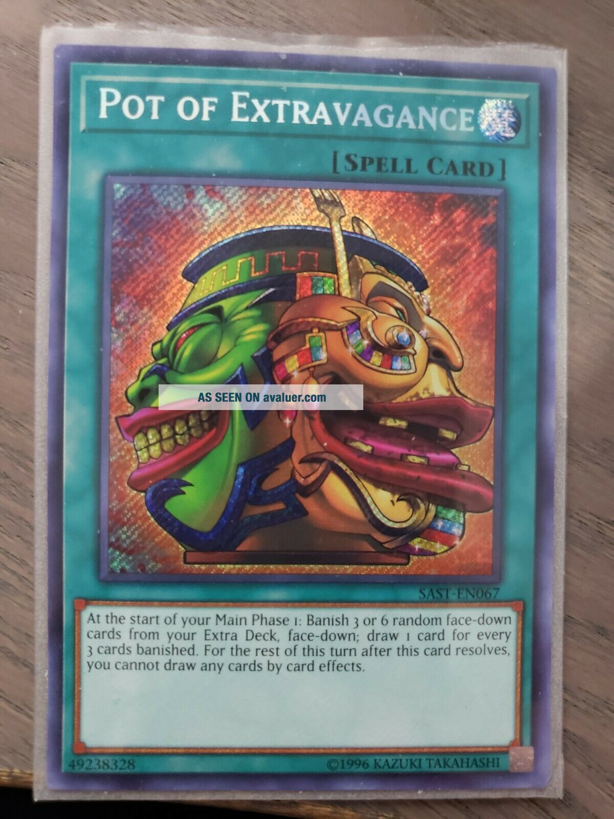 Pot Of Extravagance Secret Rare SAST - EN067 Unlimited Near | #8341680
