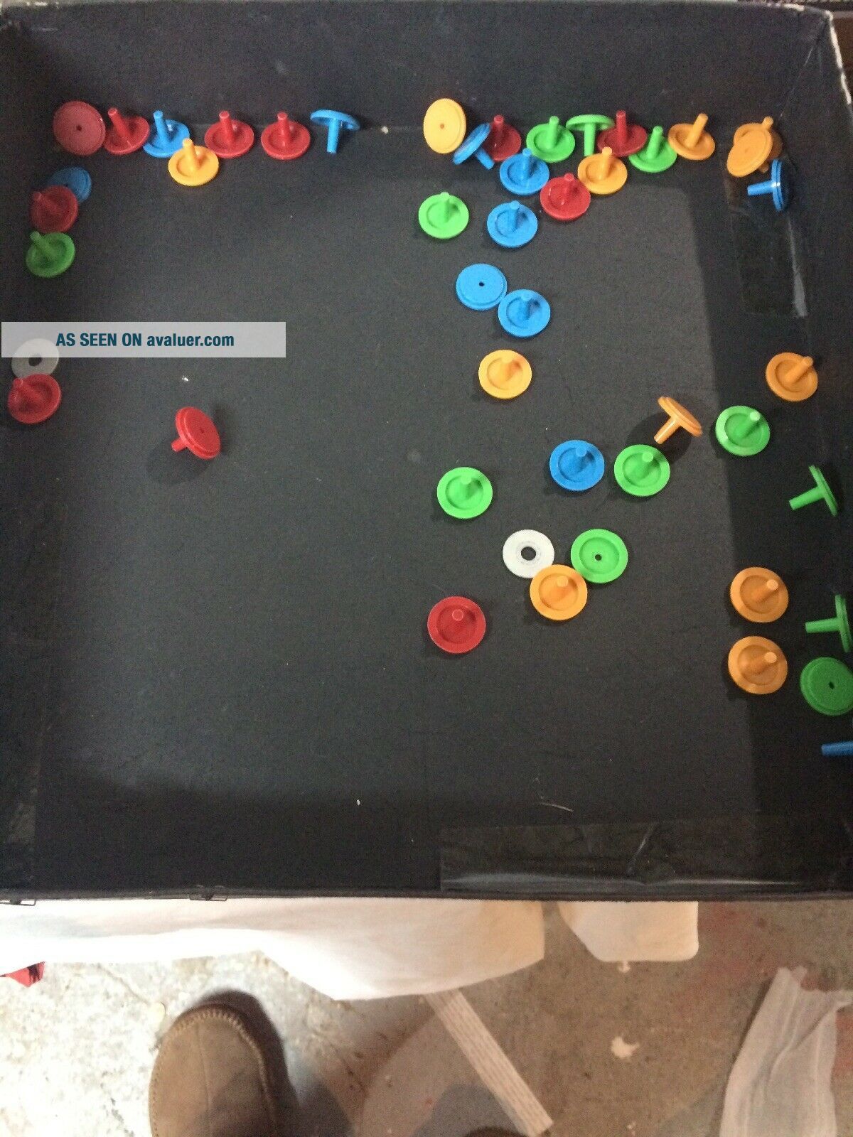 Vintage 1962 Topper Board Game By Lakeside. Very Rare | #8323099