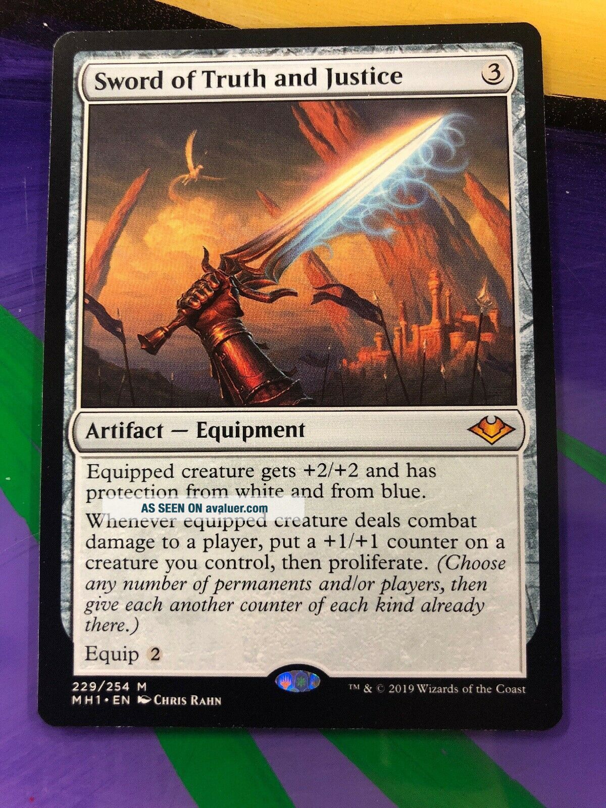Sword Of Truth And Justice Modern Horizons MTG Mythic Rare | #8334295