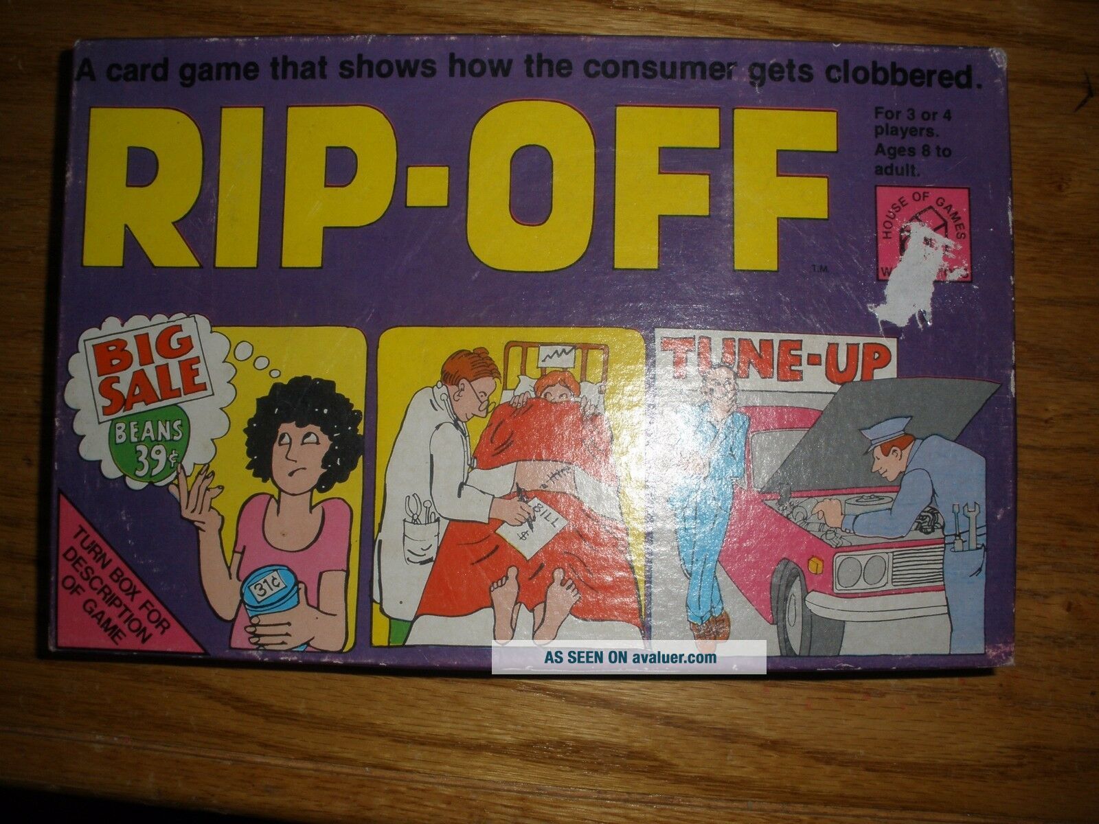 Vintage Rare 1975 RIP - OFF Game House Of Games Waddingtons | #8338046