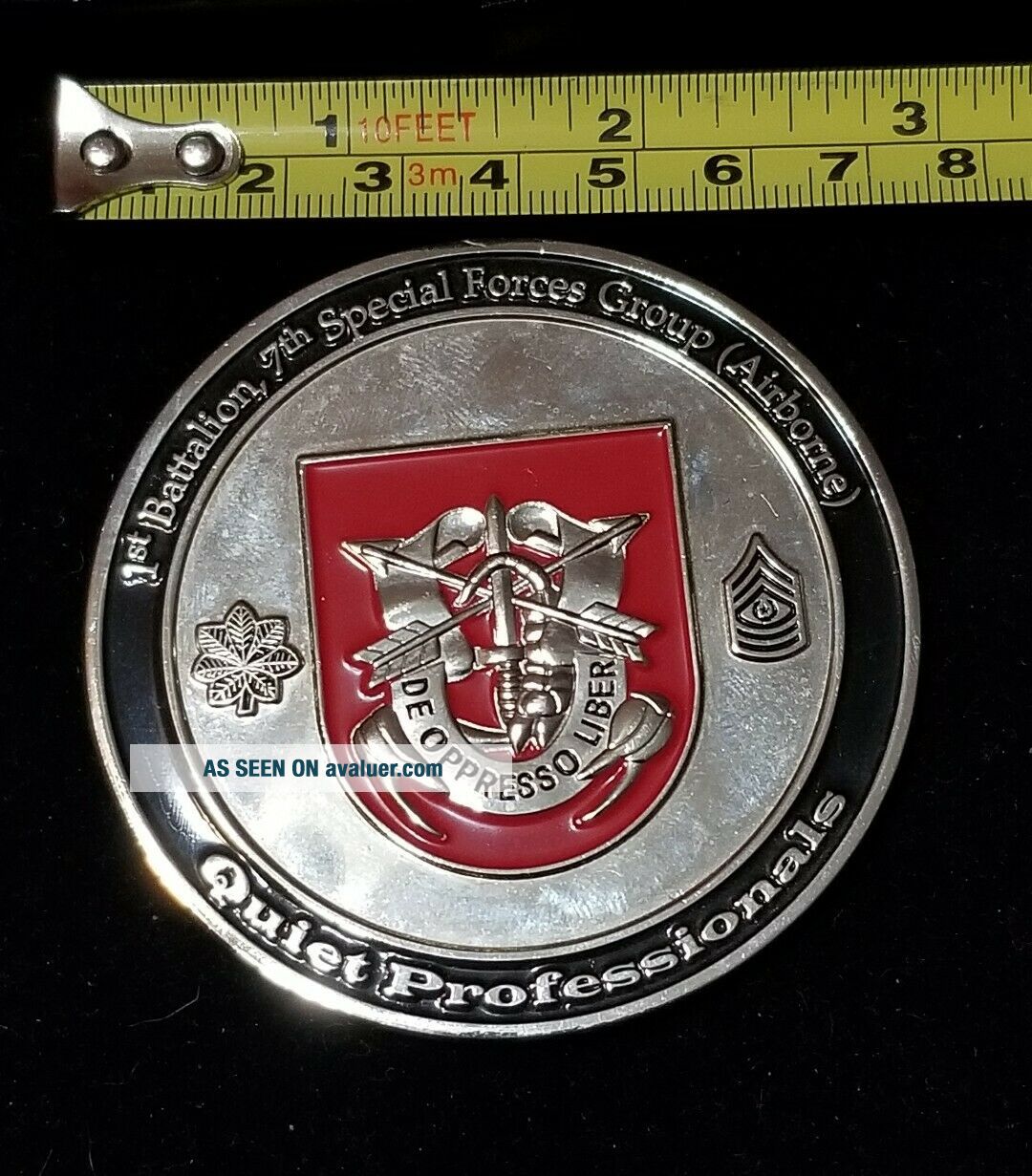 Rare Authentic 1st Battalion, 7th Special Forces Group (Airborne ...