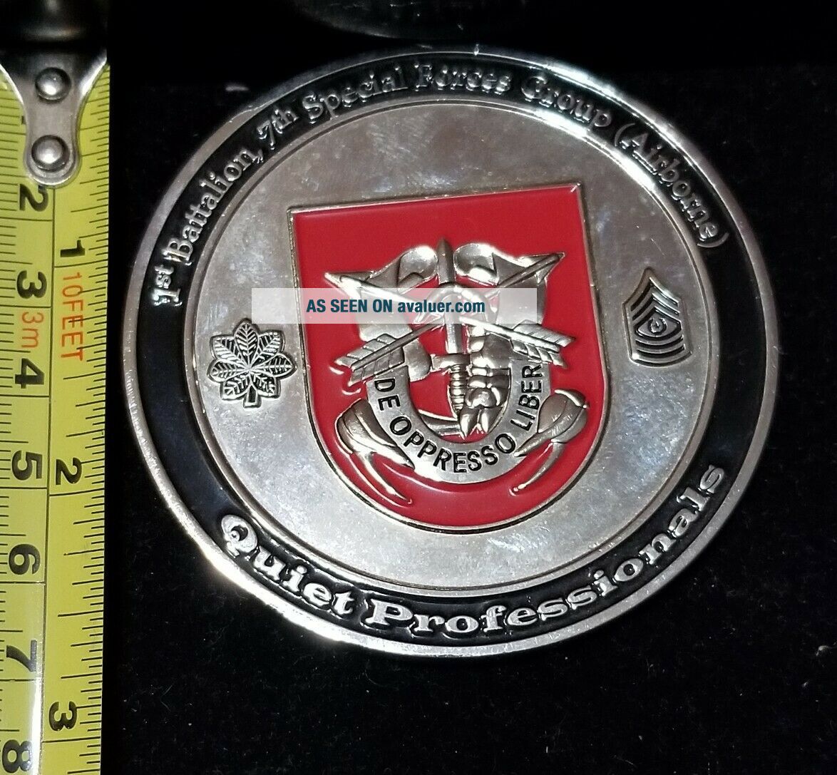Rare Authentic 1st Battalion, 7th Special Forces Group (Airborne ...