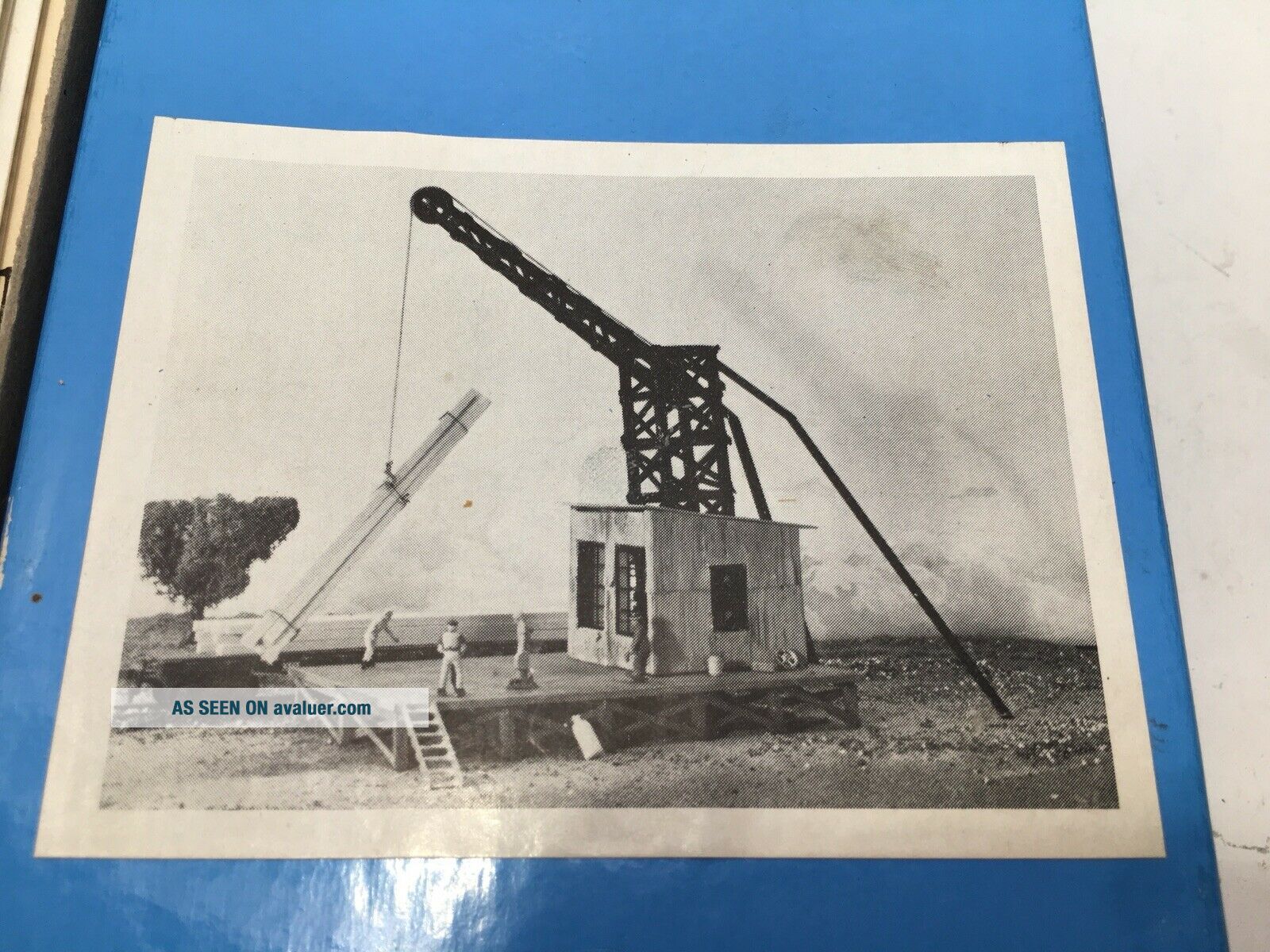 Rare Muir Models Ho Scale Craftsman’s Kit Stiffed Legged Crane Building ...