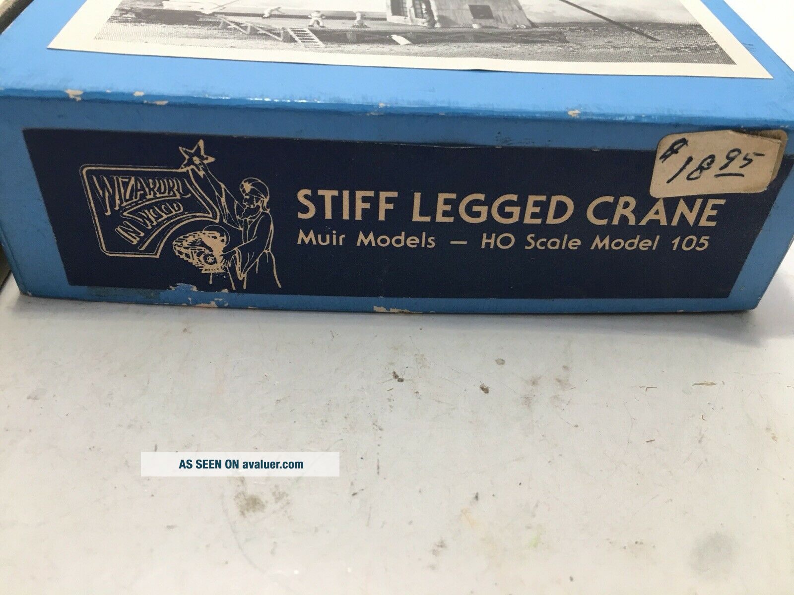 Rare Muir Models Ho Scale Craftsman’s Kit Stiffed Legged Crane Building ...