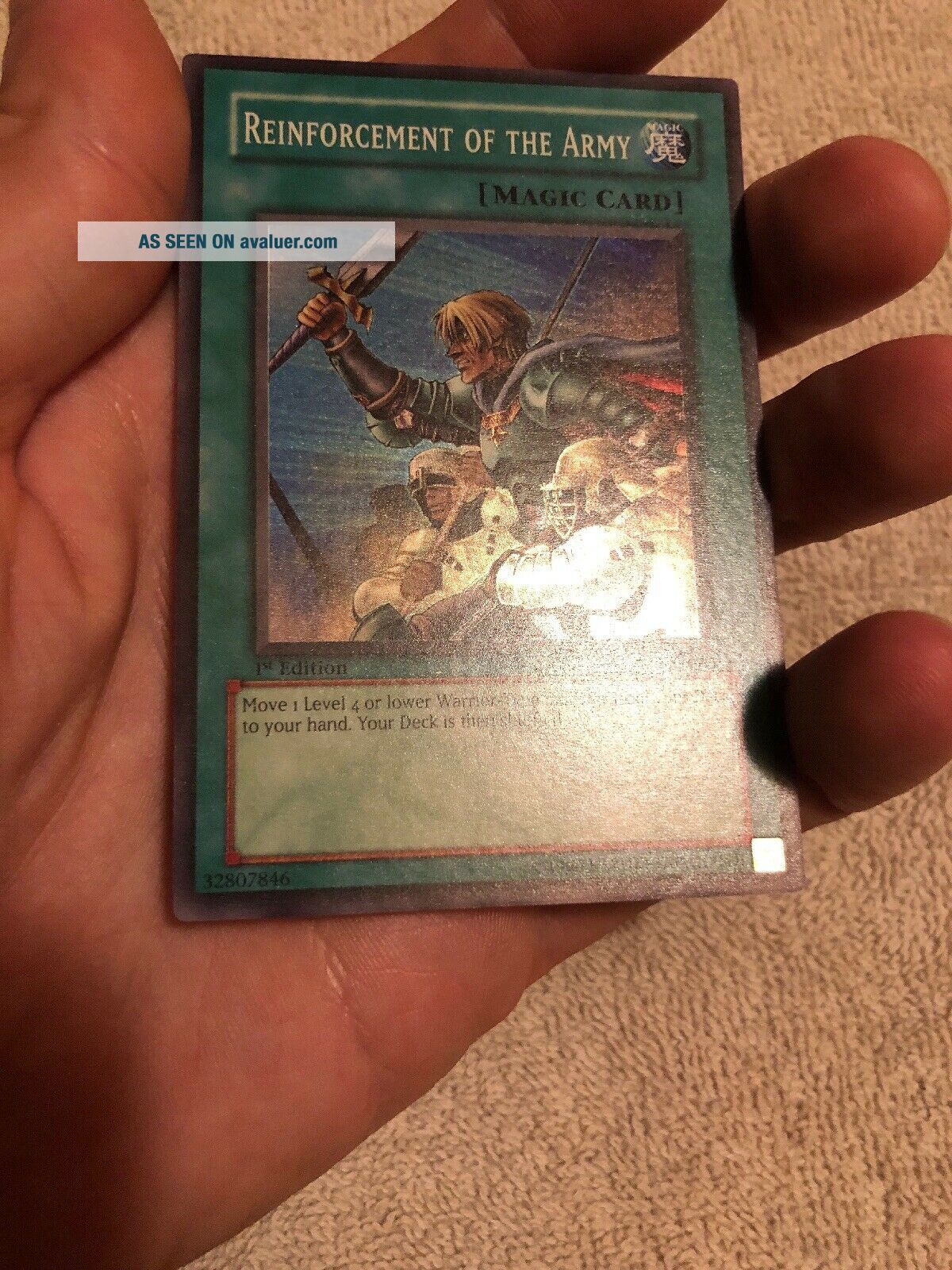 Yugioh Reinforcement Of The Army LOD - 028 Rare 1st Edition Near | #8355403