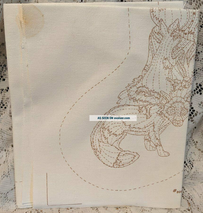 Dimensions Crewel Embroidery WOODLAND SANTA Stocking Christmas Kit 8069 ...