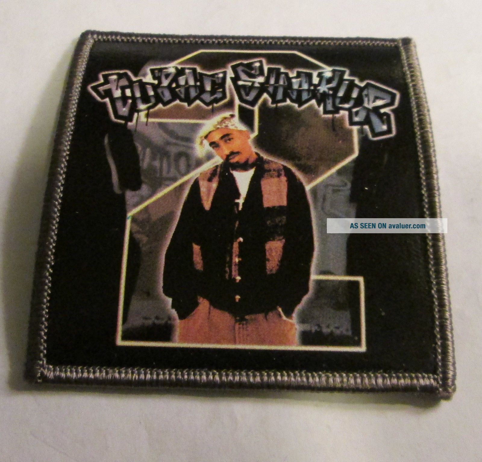 TUPAC 2 PAC PATCH COLLECTABLE RARE 2005 RAP HIP HOP GOD TUPAC SHAKUR ...